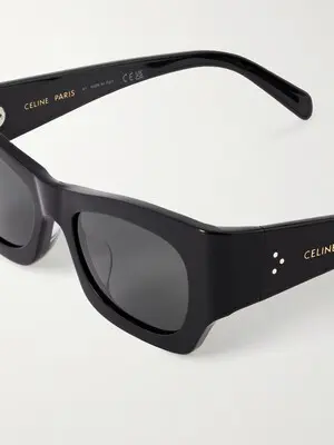 Celine Square-frame Acetate Sunglasses - Black
