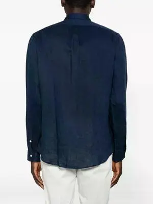 Polo Ralph Lauren Button-down Shirt With Logo Detail - Blue