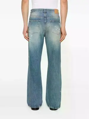 JEANERICA Splatter Detail Denim Jeans