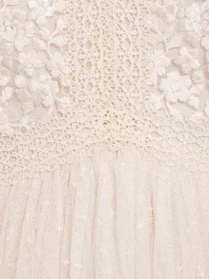 NEEDLE & THREAD Celestia Ribbon Bodice Maxi Dress