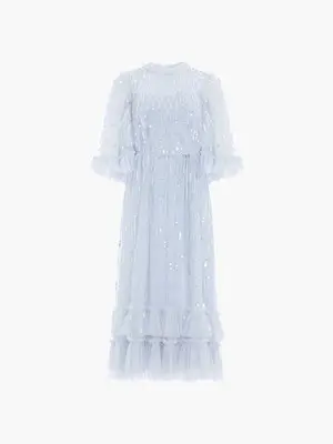 NEEDLE & THREAD Sequin Dash Ballerina Dress