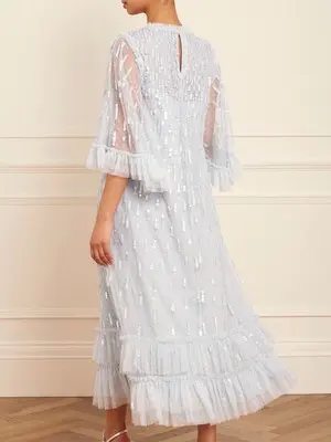 NEEDLE & THREAD Sequin Dash Ballerina Dress