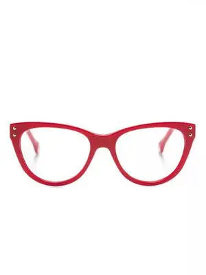 Carolina Herrera 256 Cat-eye Eyeglasses - Red