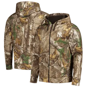 DUNBROOKE New York Yankees Trophy Realtree Full-zip Hoodie - Camo