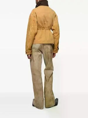 Acne Studios Jacket With Drawstring Collar - Neutrals
