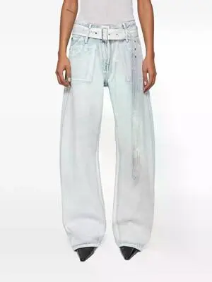Acne Studios Belted Five-pocket Jeans