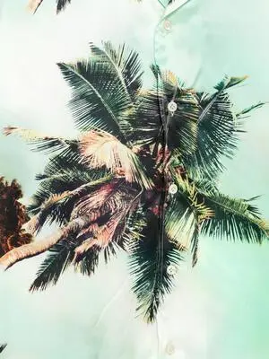 MAZZARELLI Palm-print Shirt