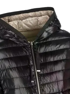 Herno Reversible Hooded Jacket - Black