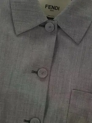 Fendi Buttoned Jacket