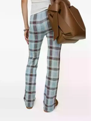 Acne Studios Checked Trousers - Blue