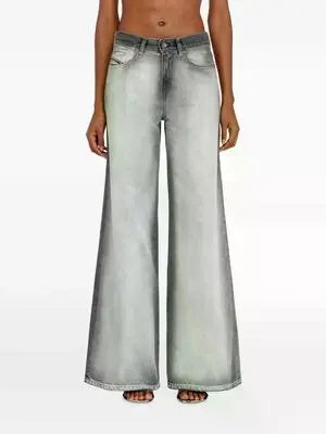 DIESEL® 1978 D-akemi Wide-leg Jeans - Black