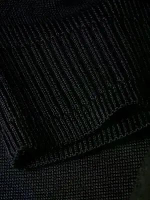 Paul Smith Zip Mock-neck Wool Sweater