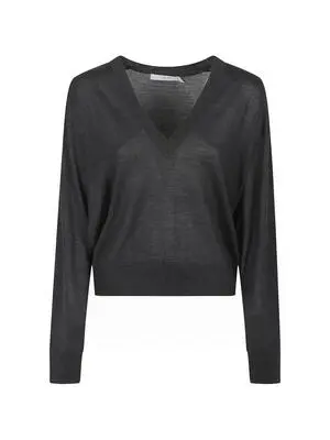IRO PARIS V-neck Long Sleeve Sweater
