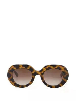 EMMANUELLE KHANH Love Sunglasses - Brown