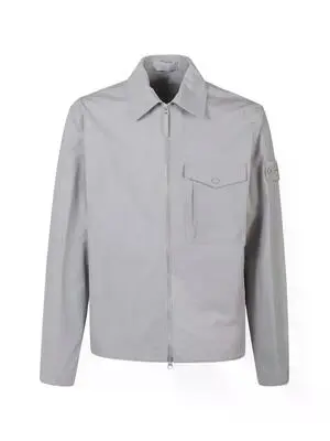 Stone Island Logo-patch Overshirt - Purple