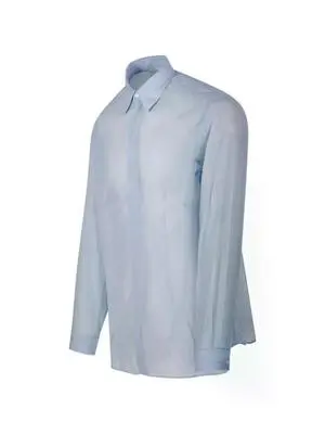 LARDINI Long-sleeve Shirt - Blue