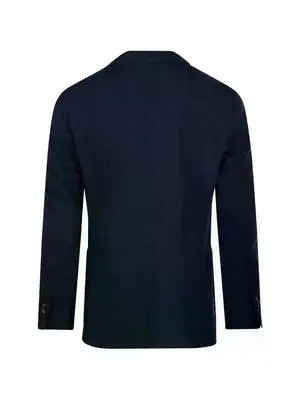 SANTANIELLO Single-breasted Blazer - Blue