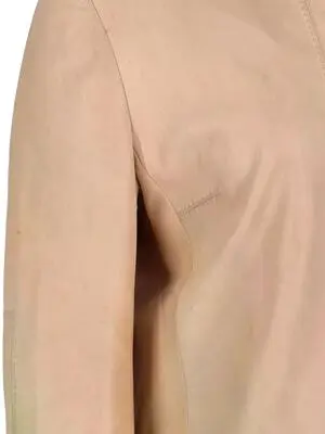 HETTABRETZ Leather Long Coat