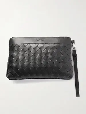 Bottega Veneta Intrecciato Leather Pouch