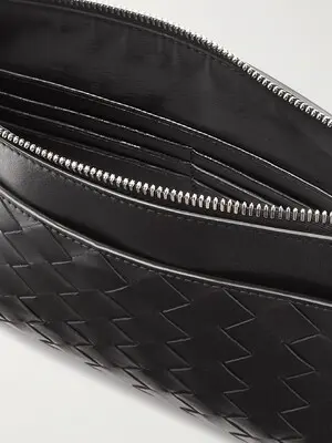 Bottega Veneta Intrecciato Leather Pouch