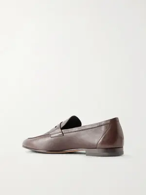 TOD'S Leather Penny Loafers