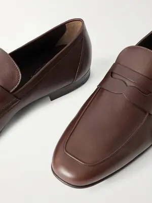 TOD'S Leather Penny Loafers