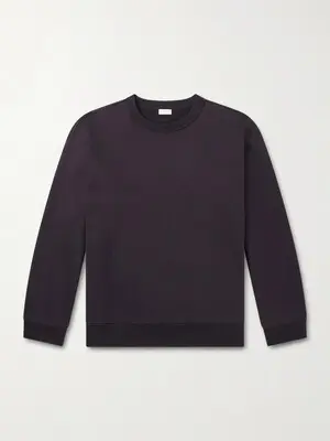 Dries Van Noten Cotton-jersey Sweatshirt - Blue