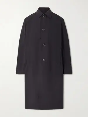 Dries Van Noten Shell Trench Coat - Black