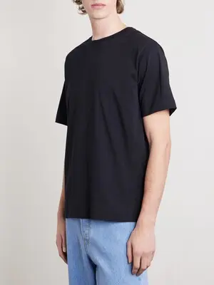 Dries Van Noten Cotton-jersey T-shirt - Black