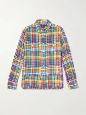 Polo Ralph Lauren Checked Linen Shirt