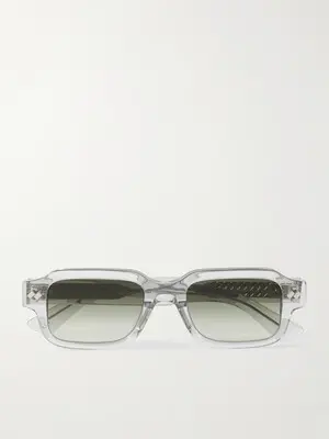 Bottega Veneta Intrecciato Square-frame Sunglasses - Neutrals