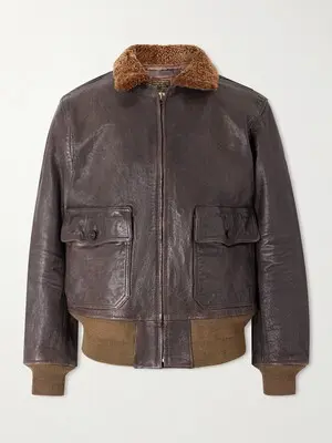 Ralph Lauren Shearling Aviator Jacket