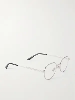Bottega Veneta Dash Panthos Round-frame Optical Glasses