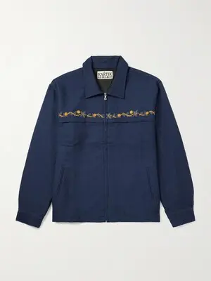 KARTIK RESEARCH Embroidered Wool Jacket