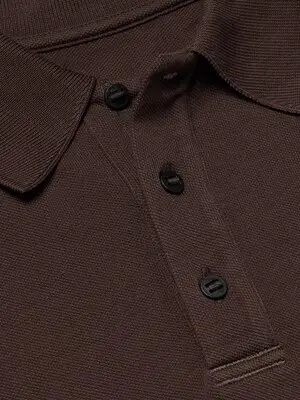 Canada Goose Beckley Logo-appliquéd Cotton-piqué Polo Shirt - Brown