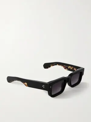 JACQUES MARIE MAGE Ascari Rectangular-frame Acetate Sunglasses