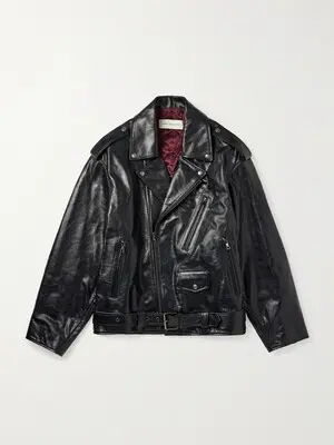 Dries Van Noten Leather Jacket