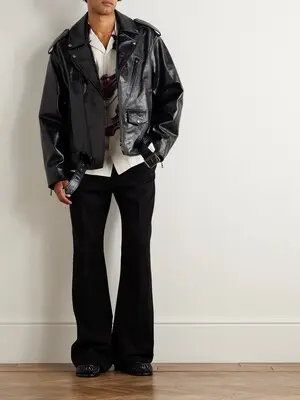 Dries Van Noten Leather Jacket