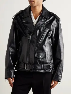 Dries Van Noten Leather Jacket