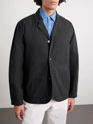 Folk Cotton Tailored Blazer