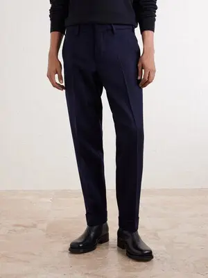 Dries Van Noten Straight-leg Wool Trousers