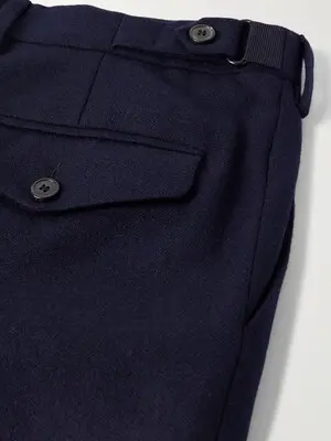 Dries Van Noten Straight-leg Wool Trousers