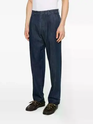 GTA Pleated Cuffed Jeans