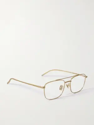 Bottega Veneta Aviator-style Optical Glasses