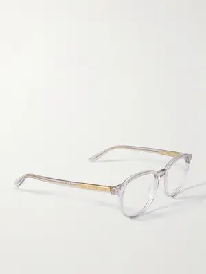 Bottega Veneta Round-frame Recycled-acetate Optical Glasses