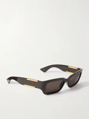 Bottega Veneta Rectangle-frame Sunglasses