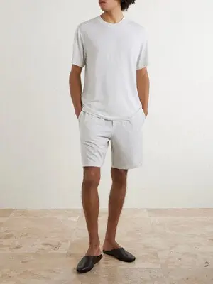 Zimmerli Lyocell-blend Jersey Pyjama T-shirt