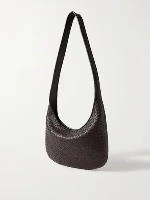 Bottega Veneta Intrecciato Leather Messenger Bag