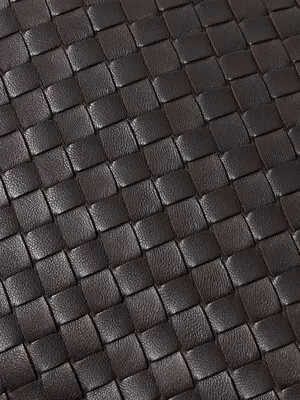 Bottega Veneta Intrecciato Leather Messenger Bag