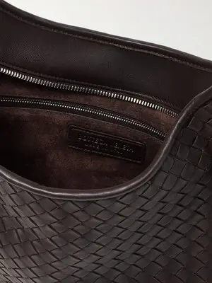 Bottega Veneta Intrecciato Leather Messenger Bag